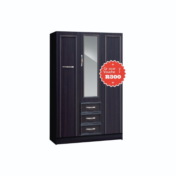 Classic 3 Door Robe | Furnmart South Africa